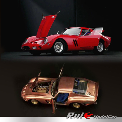 预1:18 MARTISAN哲匠法拉利 250GTO 全铜材质汽车模型收藏摆件