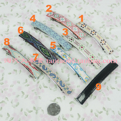 欧美风弹簧发夹子