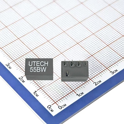 通讯对讲机滤波器 455B LT455BW UTECH455BW 455KHZ  1+4 直插5脚