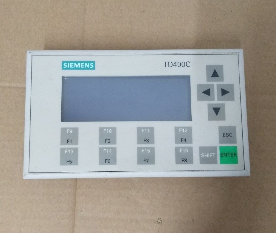 原装拆机西门子TD400C V2.0文本显示器6AV6 640-0AA00-0AX0_虎窝淘