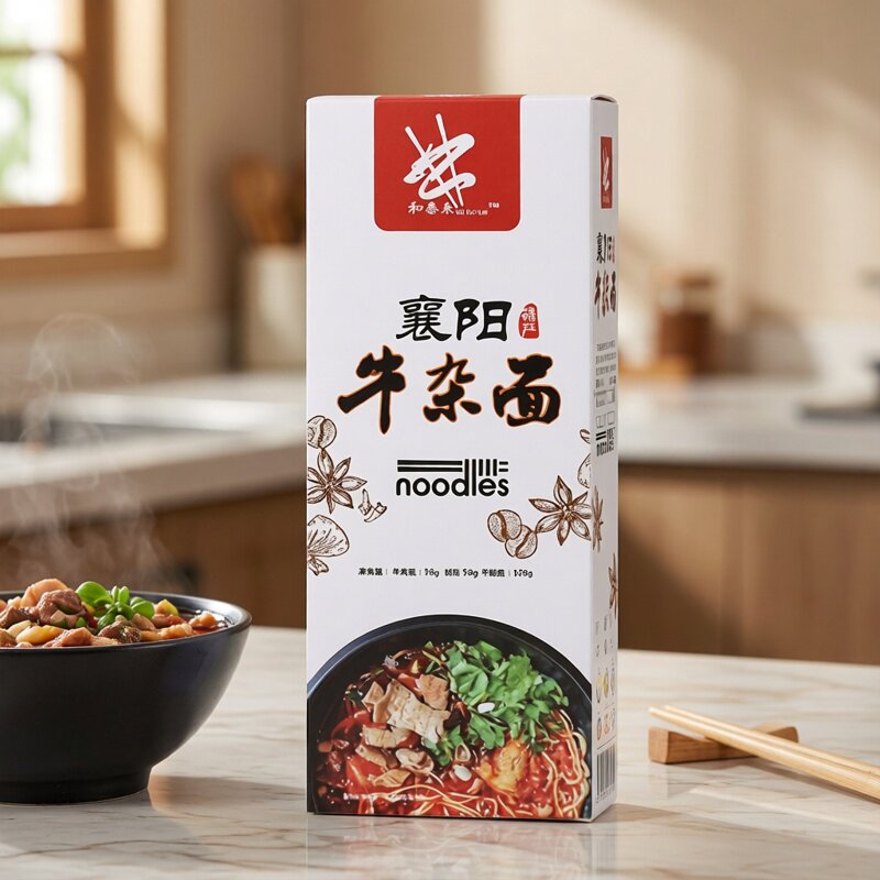 和泰来 襄阳牛杂面220克含50克大份卤香牛杂包湖北襄樊特产包邮