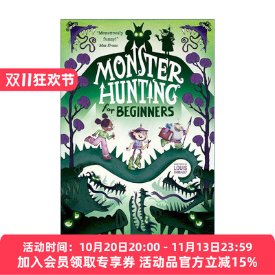 英文原版 Monster Hunting For Beginners 新手怪兽狩猎 怪兽狩猎系列1 Ian Mark儿童插画小说 英文版 进口英语原版书籍
