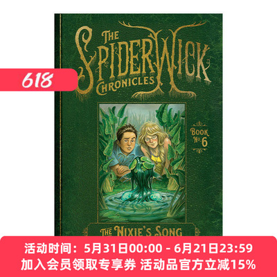 英文原版 The Nixie's Song 奇幻精灵历险记6 英文版 进口英语原版书籍
