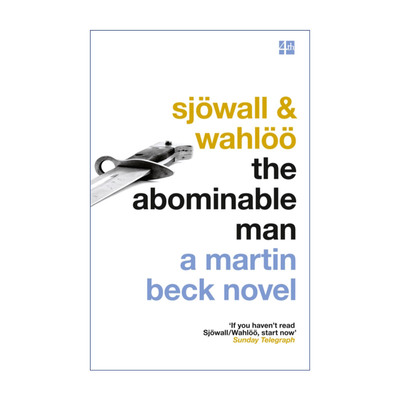 坏坯子  英文原版 The Abominable Man 马丁·贝克探案系列7 马伊·舍瓦尔 佩尔·瓦勒 英文版 进口英语原版书籍