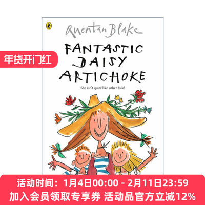 英文原版 Fantastic Daisy Artichoke 了不起的黛西 昆汀布莱克绘本 英文版 进口英语原版书籍