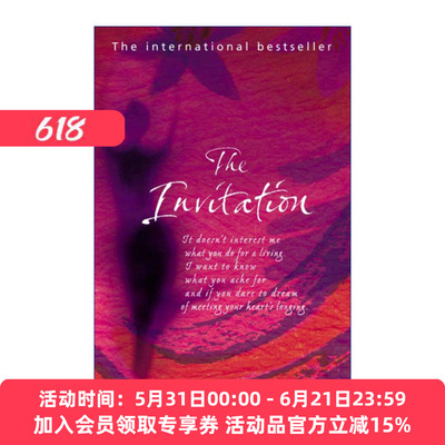 生活的邀请函  英文原版 The Invitation Oriah Mountain Dreamer散文诗 英文版 进口英语原版书籍