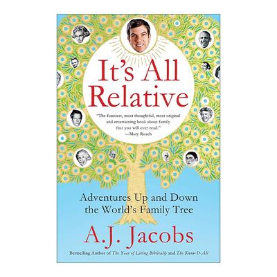 英文原版 It's All Relative 万物的奇妙亲缘 世界家谱的追踪与探索之旅 英文版 进口英语原版书籍