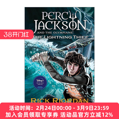 英文原版 Percy Jackson and the Olympians 波西杰克逊与奥林匹斯1 神火之盗 漫画版 Rick Riordan 英文版 进口英语原版书籍