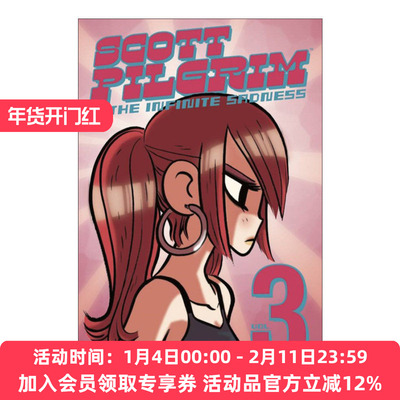 英文原版 Scott Pilgrim Vol.3 歪小子斯科特卷三 布莱恩漫画 英文版 进口英语原版书籍