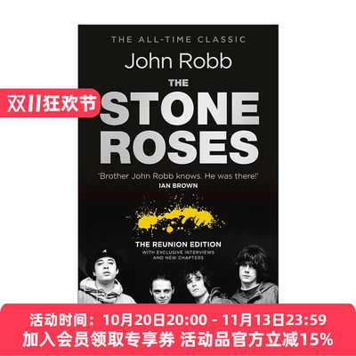 英文原版 The Stone Roses And The Resurrection of British Pop 石玫瑰乐队与英摇复兴 英文版 进口英语原版书籍