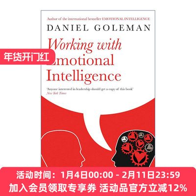 英文原版 Working with Emotional Intelligence 情商系列 影响你一生的工作情商 丹尼尔·戈尔曼 英文版 进口英语原版书籍