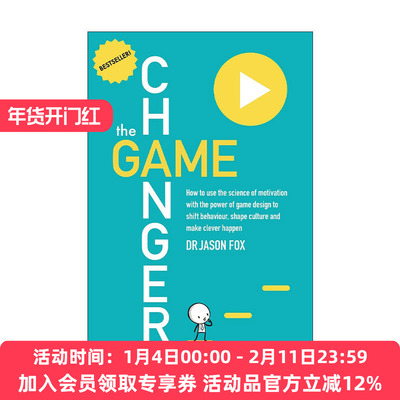 英文原版 Game Changer 重新设计工作 游戏化思维如何唤醒员工活力与创造力 英文版 进口英语原版书籍