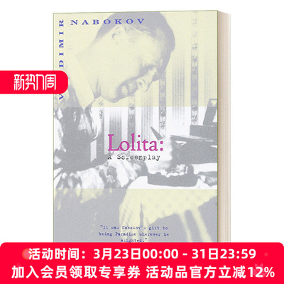 纳博科夫 英文原版 Lolita A Screenplay 洛丽塔 剧本 俄罗斯现当代文学 Vladimir Nabokov 英文版 进口英语原版书籍