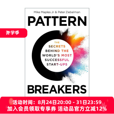 英文原版 Pattern Breakers 模式打破者 买进独角兽 世界上成功的初创企业背后的秘密 英文版 进口英语原版书籍