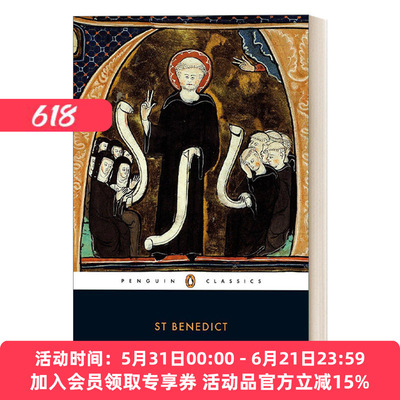 圣本笃的法规 英文原版 The Rule of Benedict 企鹅黑经典系列 英文版 进口英语原版书籍