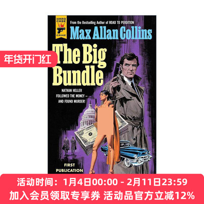 英文原版 The Big Bundle 大额赎金 内森·黑勒系列 马克斯·阿伦·柯林斯经典犯罪推理小说 英文版 进口英语原版书籍