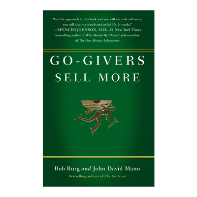 给予者卖得更多 英文原版 Go-Givers Sell More 销售技巧指南 精装 Bob Burg 英文版 进口英语原版书籍