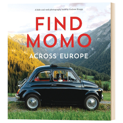英文原版 Find Momo Across Europe 让我们找到莫莫4 穿越欧洲 英文版 进口英语原版书籍