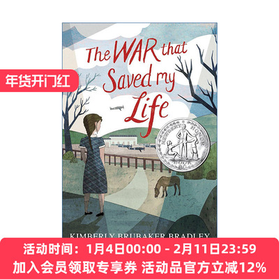 英文原版 The War That Saved My Life 改变一生的战争 橱柜里的女孩 2016纽伯瑞银奖 精装 Kimberly Brubaker Bradley 进口书籍