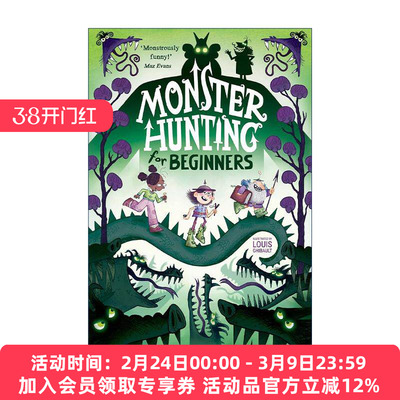 英文原版 Monster Hunting For Beginners 新手怪兽狩猎 怪兽狩猎系列1 Ian Mark儿童插画小说 英文版 进口英语原版书籍