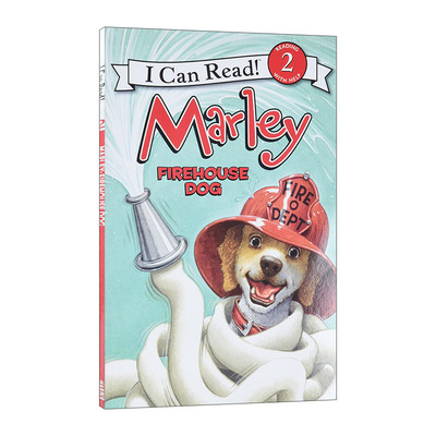 消防犬 英文原版 Marley Firehouse Dog 小狗马利分级阅读 I Can Read Level 2 英文版 进口英语原版书籍
