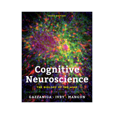 现货 认知神经科学 英文原版Cognitive Neuroscience 关于心智的生物学 第五版 Michael S Gazzaniga迈克尔·加扎尼加精装进口书籍