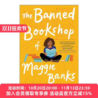 英文原版 The Banned Bookshop of Maggie Banks 玛吉·班克斯的被禁书店 女性浪漫小说 英文版 进口英语原版书籍