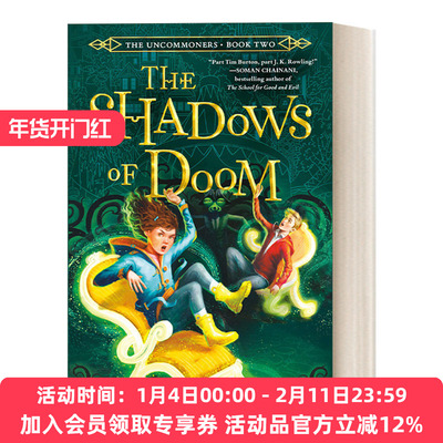 英文原版 The Uncommoners 02 The Shadows of Doom 不思议市集系列2 厄运的阴影 儿童奇幻冒险小说 英文版 进口英语原版书籍