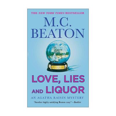 英文原版 Love Lies and Liquor 爱情 谎言和酒 阿加莎·瑞森探案集 英文版 进口英语原版书籍