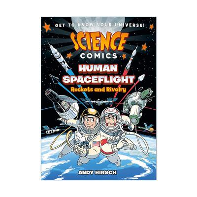 英文原版 Science Comics Human Spaceflight Rockets and Rivalry 科学漫画 载人航天 英文版 进口英语原版书籍