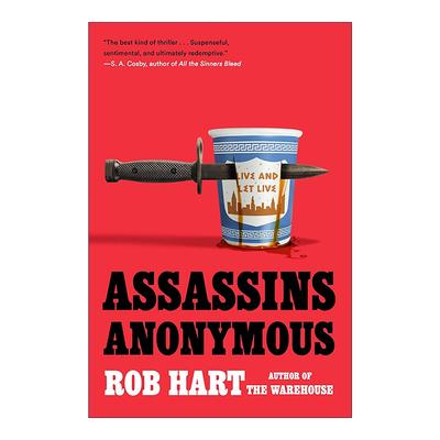 英文原版 Assassins Anonymous 无名刺客 人物杂志悬疑夏季书单 Rob Hart 英文版 进口英语原版书籍