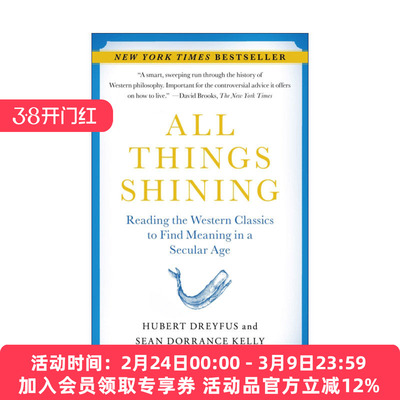 英文原版 All Things Shining 万物闪耀 在世俗时代过有价值的生活 加州大学教授Hubert Dreyfus 英文版 进口英语原版书籍