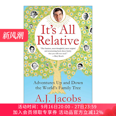 英文原版 It's All Relative 万物的奇妙亲缘 世界家谱的追踪与探索之旅 英文版 进口英语原版书籍
