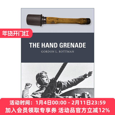 英文原版 The Hand Grenade 手榴弹 武器解析 英文版 进口英语原版书籍