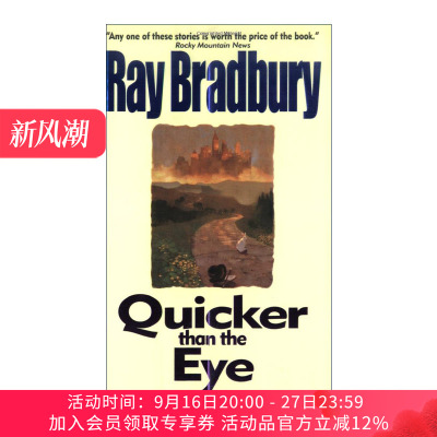 英文原版 Quicker Than the Eye 温柔的谋杀 雷布拉德伯里 英文版 进口英语原版书籍