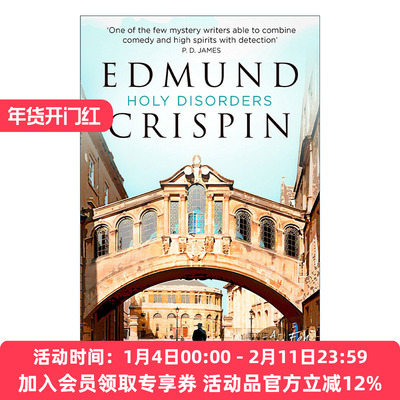 圣洁之恶  英文原版 Holy Disorders 埃德蒙·克里斯平 古典主义侦探大师 英文版 进口英语原版书籍