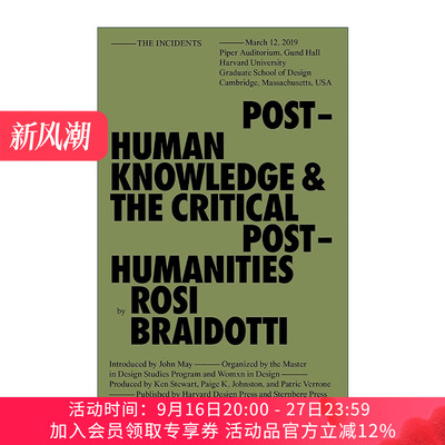 英文原版 Posthuman Knowledge and the Critical Posthumanities 后人类知识和批判性的后人类 哲学 罗西·布拉伊多蒂