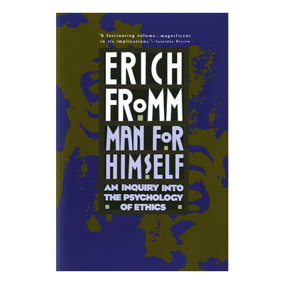 英文原版 Man for Himself 自我的追求 伦理学的心理学探究 英文版 进口英语原版书籍