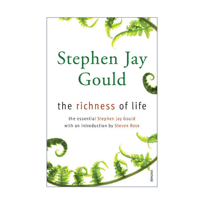英文原版 The Richness of Life 丰富的人生 美国古生物学家斯蒂芬·杰·古尔德著作集 英文版 进口英语原版书籍