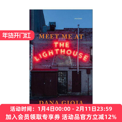英文原版 Meet Me at the Lighthouse 灯塔相约 达纳·乔亚诗歌 英文版 进口英语原版书籍