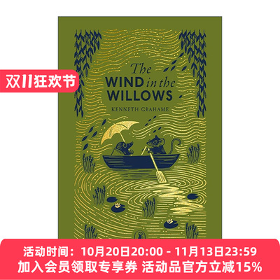 英文原版 The Wind in the Willows 柳林风声 Puffin Clothbound Classics 精装海雀布纹经典 英文版 进口英语原版书籍