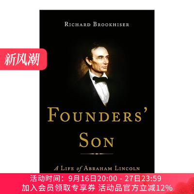 英文原版 Founders' Son 国父之子 亚伯拉罕·林肯传 精装 英文版 进口英语原版书籍