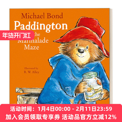 英文原版 Paddington and the Marmalade Maze 帕丁顿熊和果酱迷宫 儿童绘本故事书 英文版 进口英语原版书籍