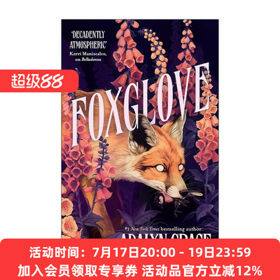 英文原版 Foxglove 毛地黄 哥特奇幻浪漫小说 Belladonna贝拉唐娜系列2 英文版 进口英语原版书籍
