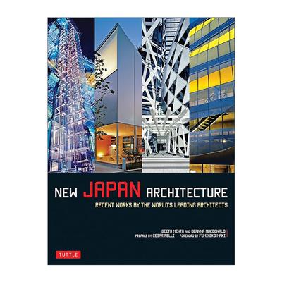 英文原版 New Japan Architecture 新日本建筑 优秀设计作品集 摄影艺术图册 日本庭园作者吉塔·K.梅塔 英文版 进口英语原版书籍