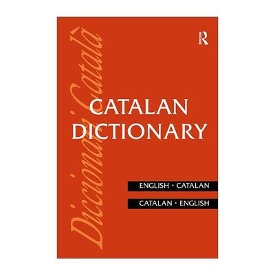 英文原版 Catalan Dictionary 加泰罗尼亚语 英语 双语字典 英文版 进口英语原版书籍