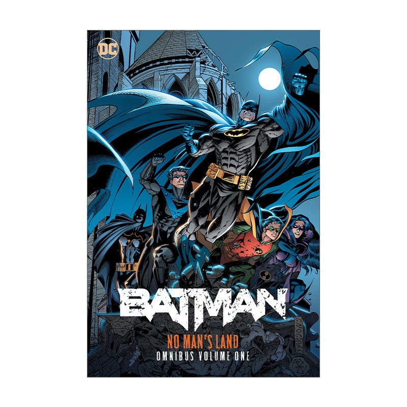 英文原版 Batman No Man's Land Omnibus Vol.1蝙蝠侠无主之地第一卷合集精装 DC漫画罗宾黑暗骑士英文版进口英语 ...