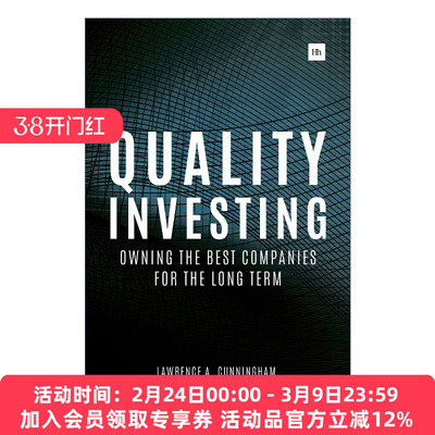 英文原版 Quality Investing Owning the best companies for the long term 价值投资者的护城河 精装 英文版 进口英语原版书籍