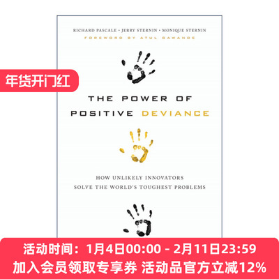 正向偏差的力量 英文原版 The Power of Positive Deviance 反直觉解决问题 哈佛商业评论 Pascale Richard 精装 进口英语原版书籍