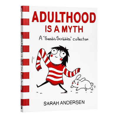 英文原版 Adulthood is a Myth 成年如谜漫画1 莎拉·安徒生 幽默卡通漫画 英文版 进口英语原版书籍